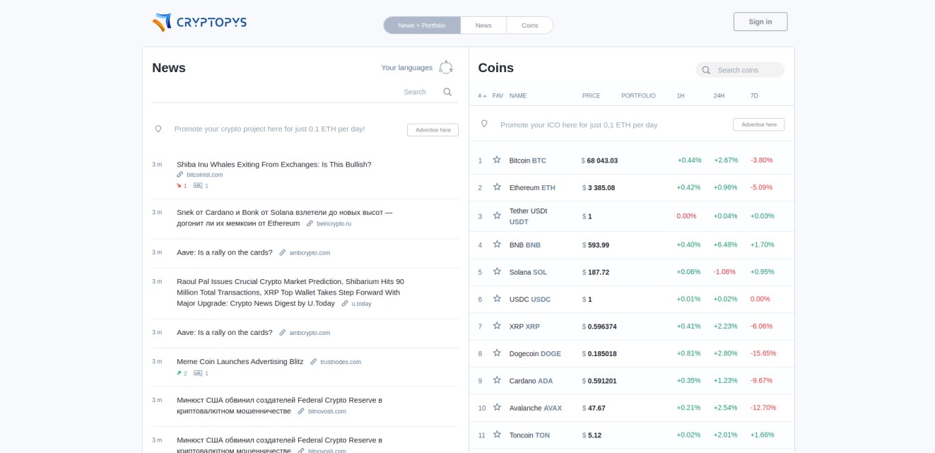 Best Crypto News Aggregators 2025: Reviews & Features